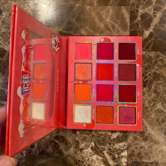 Glamlite | Makeup | Glamlite Icee Cherry Palette | Poshmark